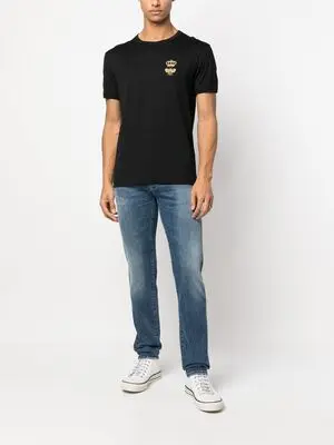 Dolce & Gabbana Motif-detail T-shirt - Black