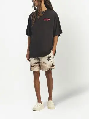 Palm Angels Dream Drawstring Swim Shorts - Neutrals