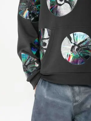 JW Anderson Graphic-print Cotton Hoodie