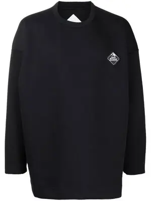 WHITE MOUNTAINEERING Patch-detail Crew-neck Sweatshirt