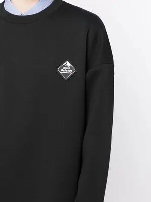 WHITE MOUNTAINEERING Patch-detail Crew-neck Sweatshirt