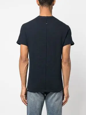 Rag & Bone V-neck Short-sleeve T-shirt - Blue