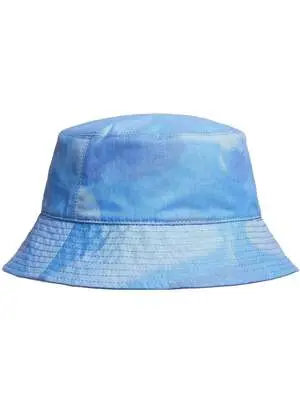 Marni Washed Bucket Hat - Blue