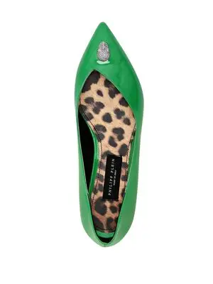 Philipp Plein Skull-charm Ballerina Shoes
