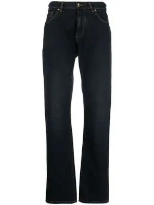 Versace Couture Straight Leg Jeans For Men