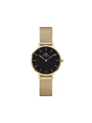 DANIEL WELLINGTON Petite Evergold 28mm - Black