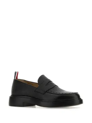 Thom Browne Pebbled Leather Penny Loafers