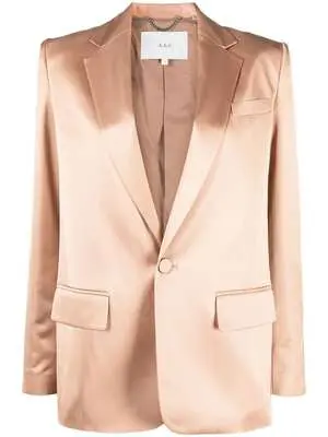 A.L.C. Single-breasted Satin Blazer