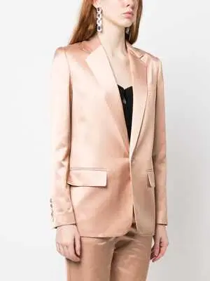 A.L.C. Single-breasted Satin Blazer