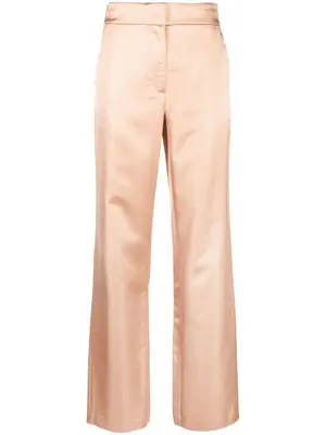 A.L.C. Straight-leg Satin Trousers