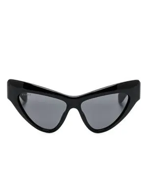 Gucci Cat-eye Frame Sunglasses - Black