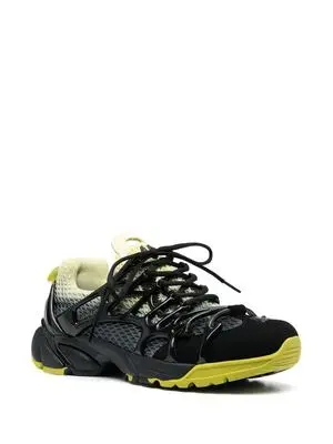 44 LABEL GROUP Panelled Low-top Sneakers - Black