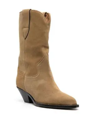 Isabel Marant Étoile Dahope Suede Boots - Neutrals