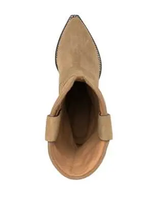 Isabel Marant Étoile Dahope Suede Boots - Neutrals