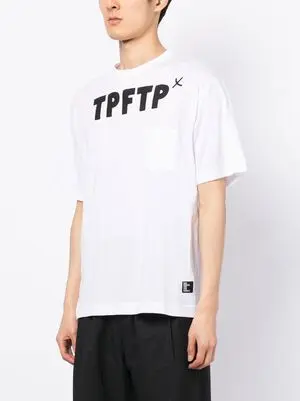 THE POWER FOR THE PEOPLE Logo-print T-shirt - White