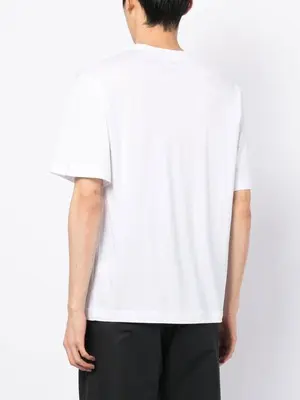 THE POWER FOR THE PEOPLE Logo-print T-shirt - White