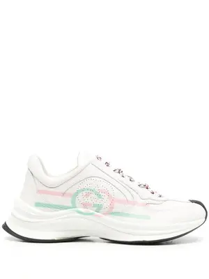 Gucci Run Sneakers - White