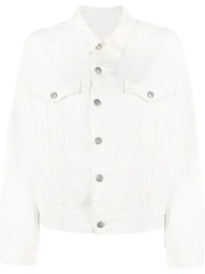 MAISON MARGIELA MM6 Maison Margiela Cut-Out Denim Jacket