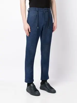 Avant Toi Drawstring Tapered Trousers