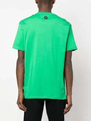 Philipp Plein Snake-print Short-sleeve T-shirt - Green