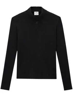 Courreges Mock Neck Sweaters For Men