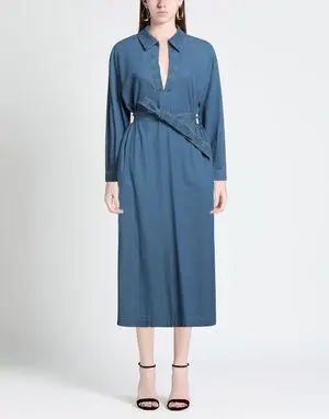 Emporio Armani Midi Denim Dress