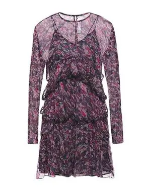 IRO PARIS Mini Flared Dress - Purple