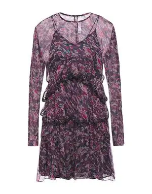 IRO PARIS Mini Flared Dress - Purple