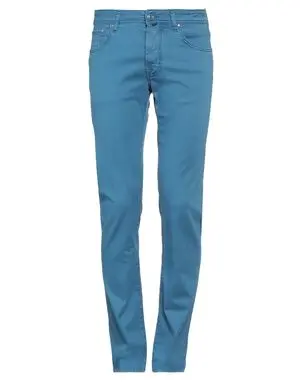 JACOB COHЁN Tapered Leg Pants Pastel Blue