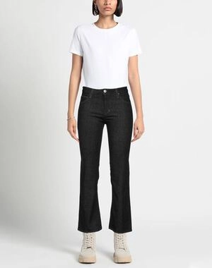 HAIKURE Cotton Blend Gabardine Wide Leg Pants