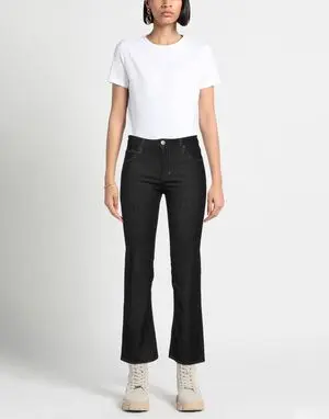 HAIKURE Cotton Blend Gabardine Wide Leg Pants