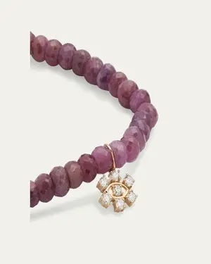 SYDNEY EVAN Marquise Eye Flower Bracelet