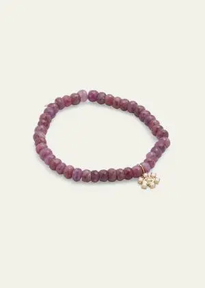 SYDNEY EVAN Marquise Eye Flower Bracelet