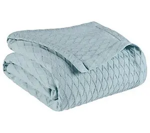 SUPERIOR All-season Cotton Diamond Throw Blanke T