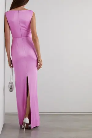 Alex Perry Halse Satin-crepe Gown