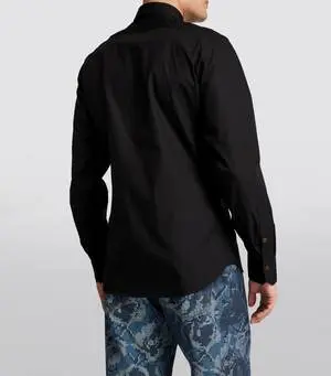VIVIENNE WESTWOOD Long-sleeved Orb Shirt - Black