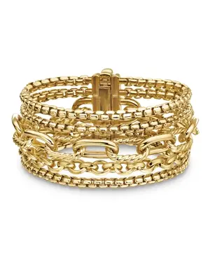 David Yurman Multi Row Chain Bracelet