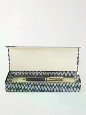Chopard Mille Migla Carbon Fibre And Palladium Ballpoint Pen - Blue