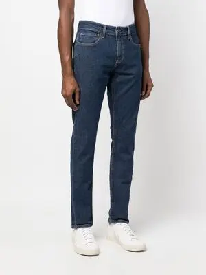 Calvin Klein Mid-rise Slim-fit Jeans - Blue