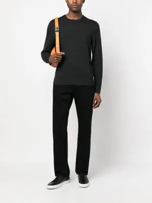 Calvin Klein Wool Crewneck Jumper - Black