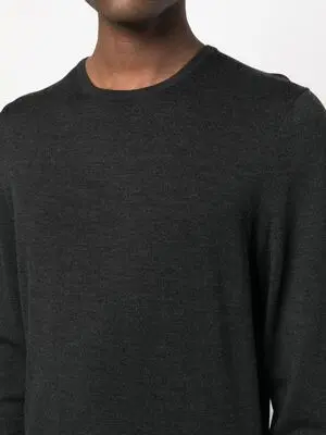 Calvin Klein Wool Crewneck Jumper - Black