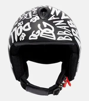 Dolce & Gabbana Logo-print Ski Helmet - Multicoloured