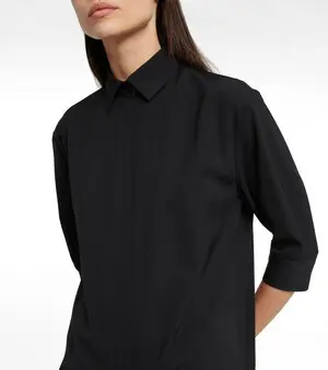 THE ROW Elada Wool-blend Shirt