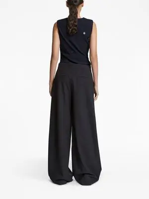 Proenza Schouler Twisted-detail Blouse - Blue