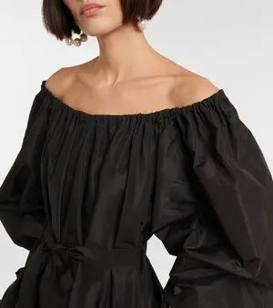 PATOU Off-shoulder Maxi Dress - Black