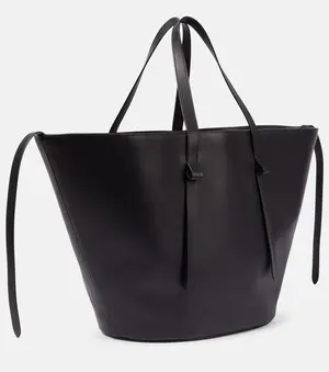 THE ROW Jasper Large Leather Tote Bag