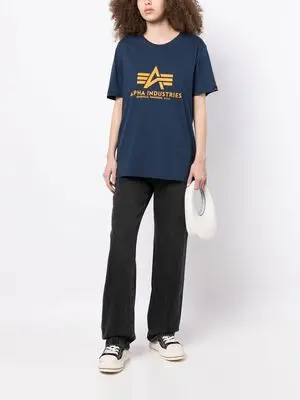 Alpha Industries Logo-print Detail T-shirt