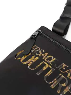 Versace Logo-embellished Messenger Bag
