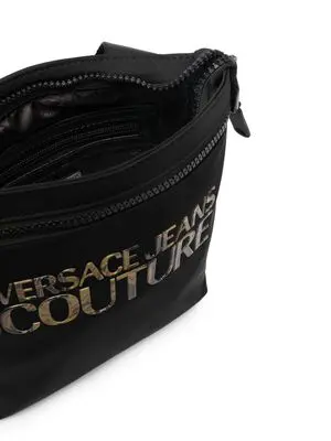 Versace Logo-embellished Messenger Bag