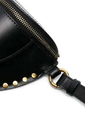 Isabel Marant Skano Leather Belt Bag - Black